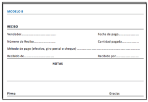 Modelo de recibo de pago legal: qué es | Billin